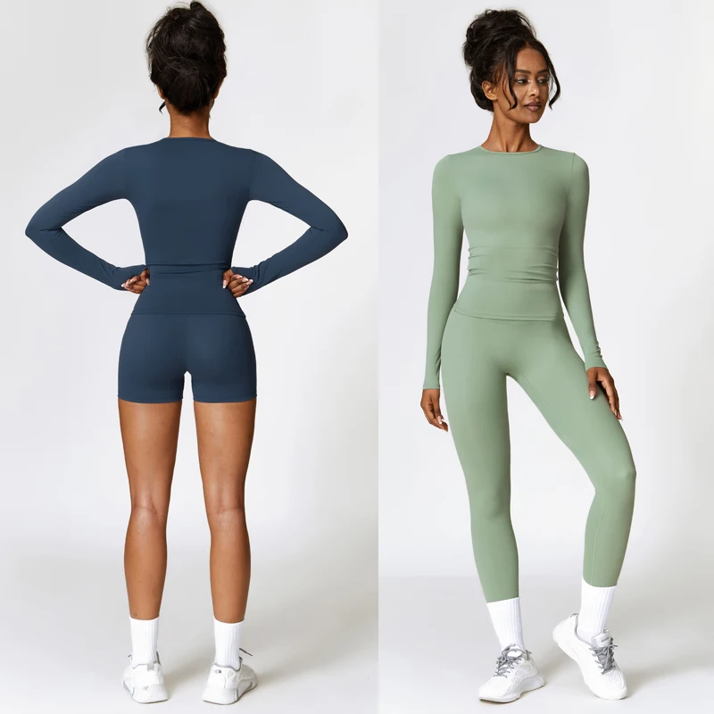 Quick Dry Sport Yoga Set 2pcs Outfit Fitness Gym Suit Workout Clothes ...