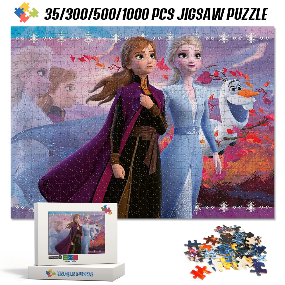 Disney-Princess-Frozen-Elsa-Anna-Cartoon-35-300-500-1000-Pieces-Jigsaw ...