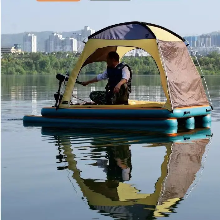 Inflatable-floating-platform-magic-carpet-fishing-platform-boat-yacht ...