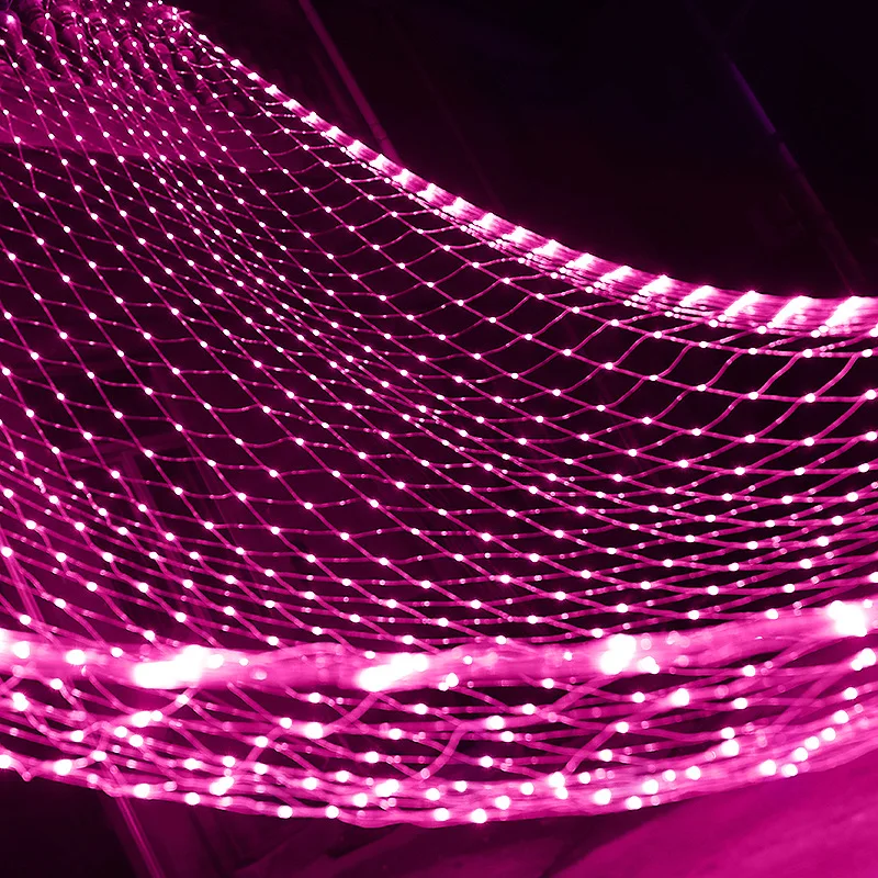 1,5X1,5 M 2x2M 3x2M 6x4M LED Net Mesh Fee string Licht Girlande Fenster ...