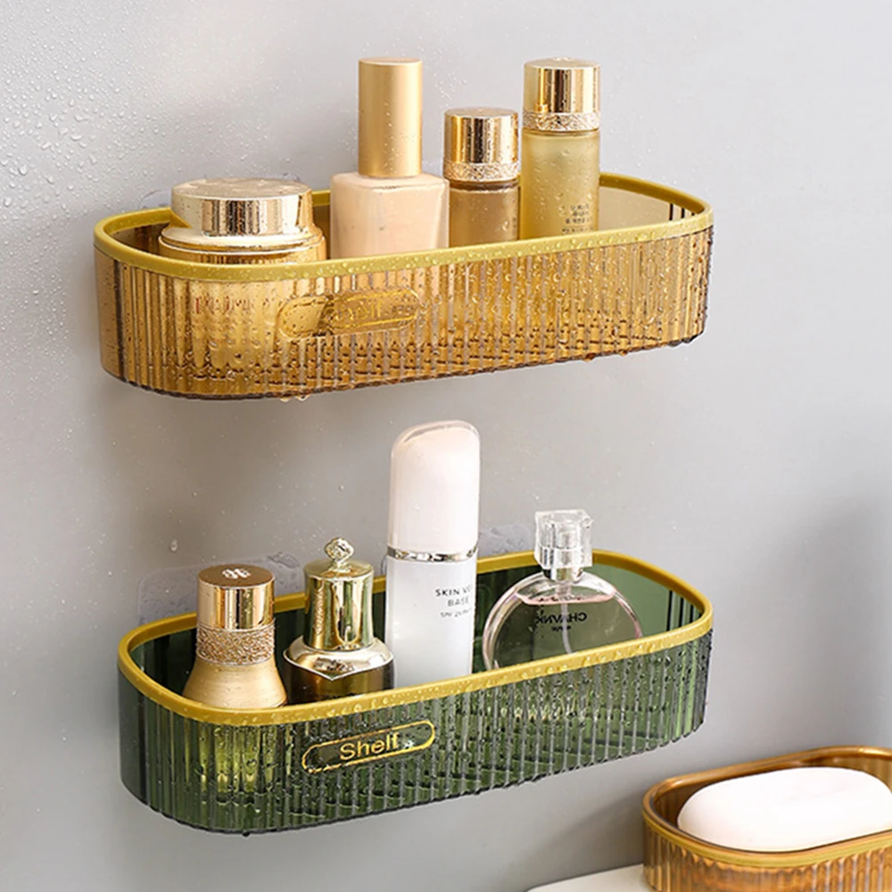 Bathroom Wall Organizer Gold | Bedroom Organizer Accessorie - Bathroom ...