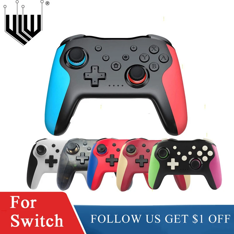 For Nintendo Switch Controller Wireless Bluetooth Gamepad Video Game ...