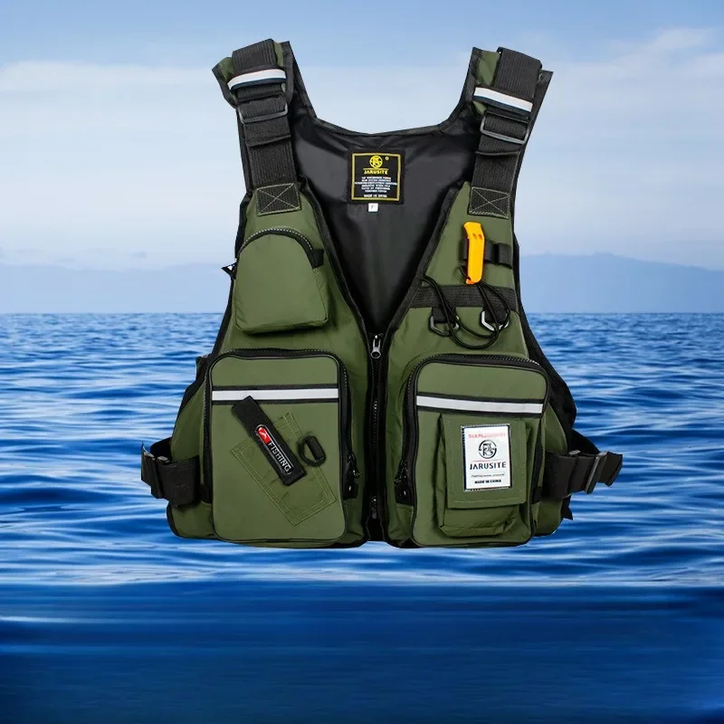 Men-Professional-Fly-Fishing-Vest-and-Breathable-Mesh-Life-Jacket ...