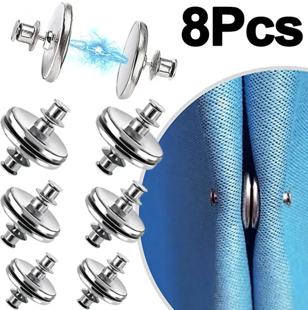 Strong-Magnet-Snaps-Home-Lightproof-Curtain-Magnet-Snap-Fastener-Bedroom-Magnetic-Fixed ...