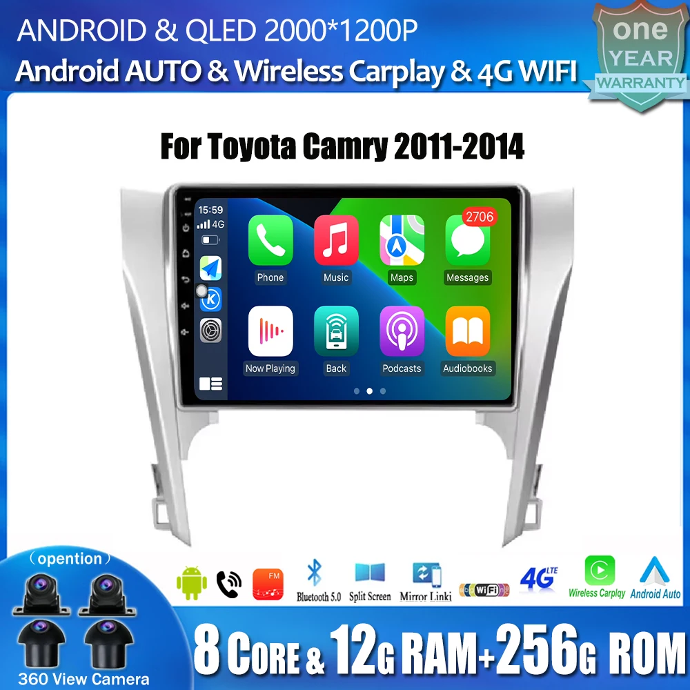10-1-inch-Android-OS-Car-Radio-Auto-For-Toyota-Camry-2011-2014 ...