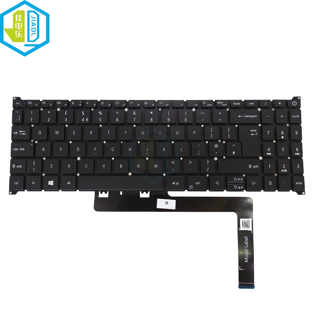 UK GB Notebook PC Keyboard For Acer Aspire A315-59 A315-59G A515-57 ...