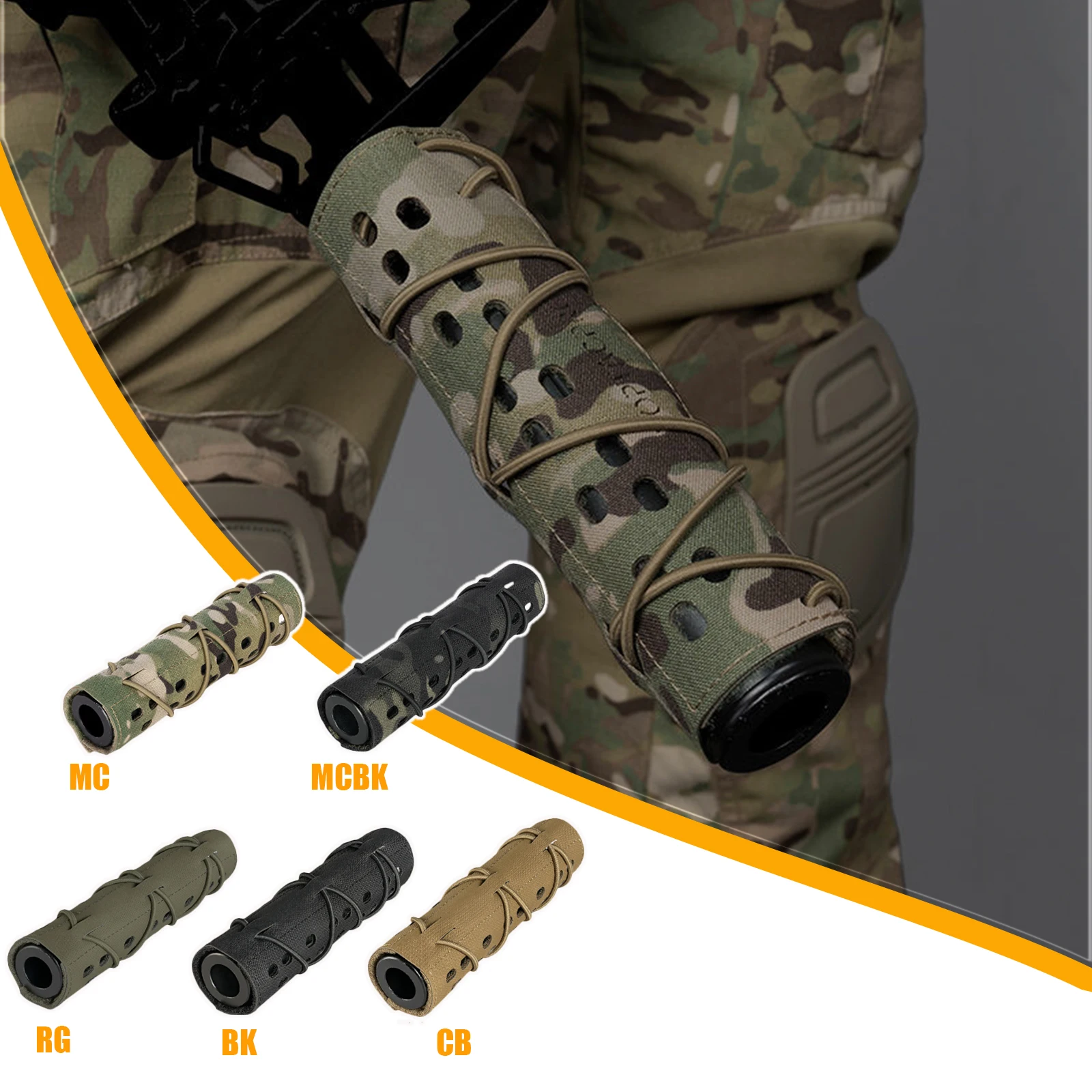 Airsoft-Rifle-Protection-Military-Shooting-Suppressor-Laser-Cut ...