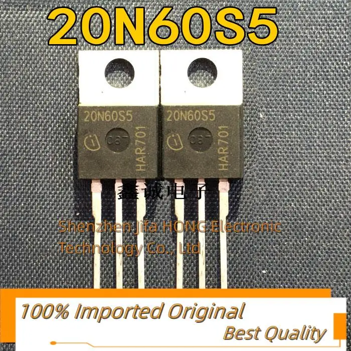 10PCS/Lot SPP20N60S5 TO-220 20N60S5 20A 600V MOSFET Best QualityReally ...