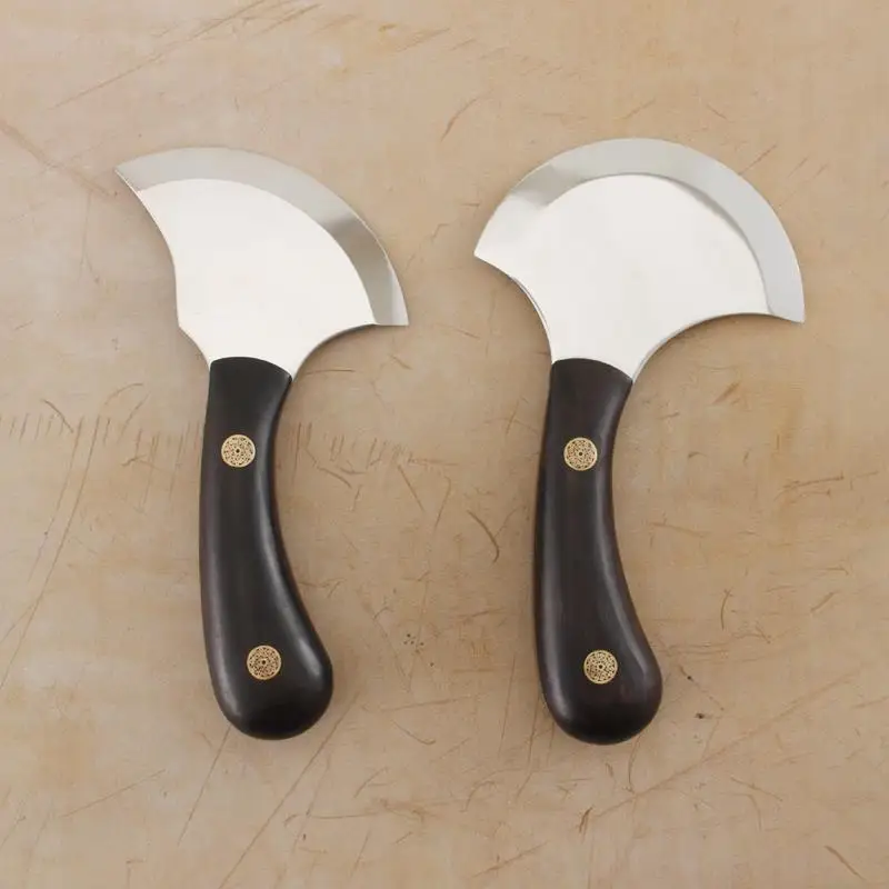 Leather-Cutting-Knife-Professional-Super-Sharp-Leather-Half-Round-Knife ...