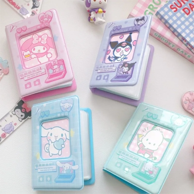 Cartoon-Hello-Kitty-Photo-Album-Book-Kawaii-Sanrio-Kuromi-3-Inch-Photo ...