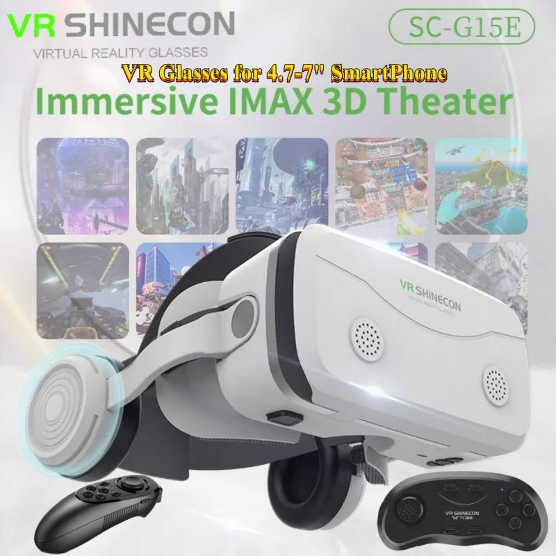 G15E-VR-occhiali-IMAX-3D-film-realt-virtuale-occhiali-VR-Google-scatola ...
