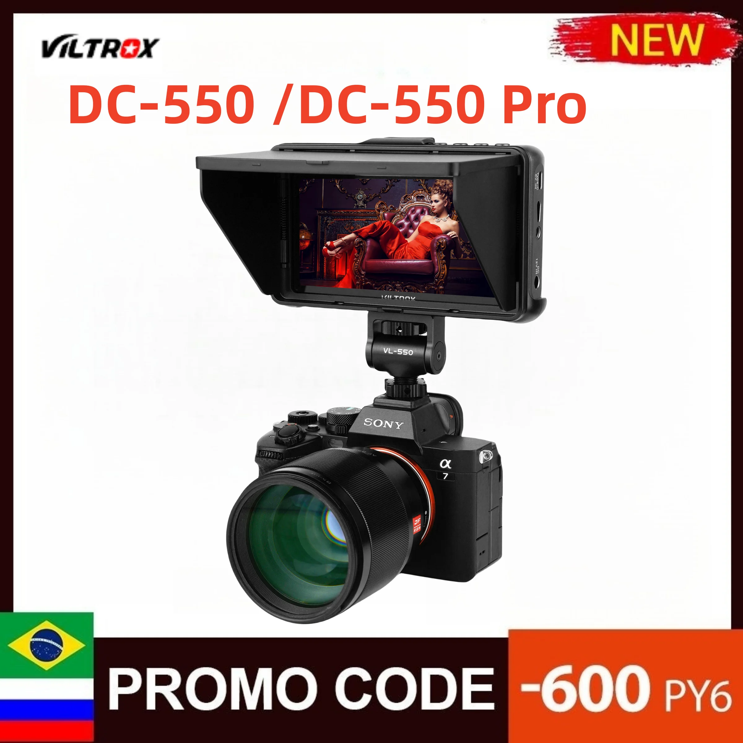 VILTROX-DC-550-Pro-5-5-Inch-Portable-HD-Profissional-Director-Monitor ...