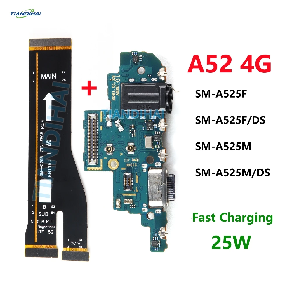 USB Charging Board Main Cable Charger Dock Port Connector Motherboard ...