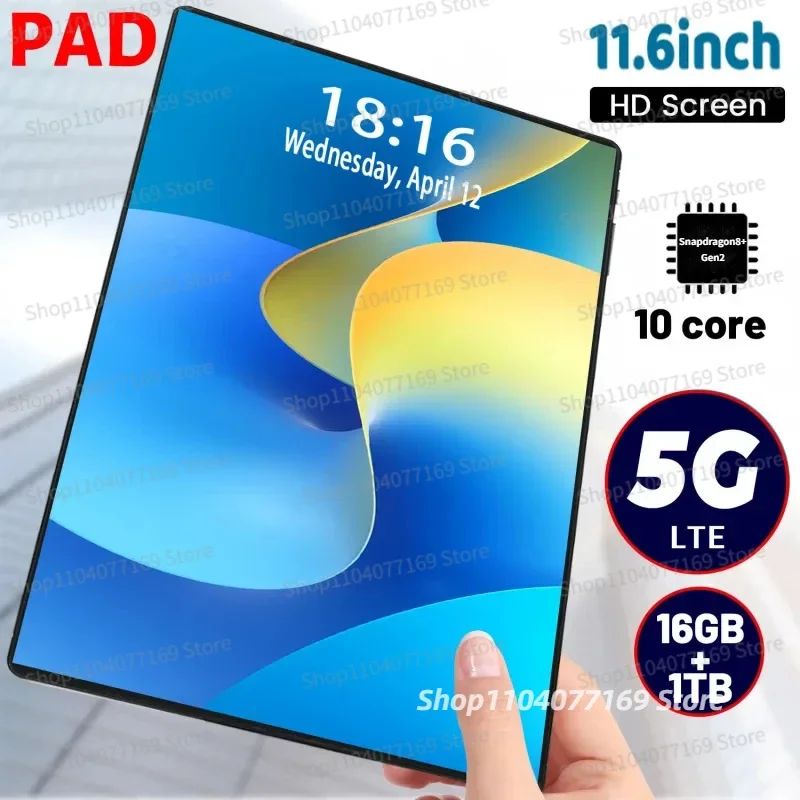 2024-Tablet-Android-14-0-nuevo-11-6-pulgadas-16GB-RAM-1TB-ROM-Tablet ...