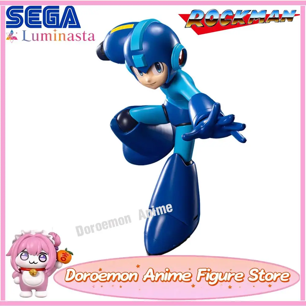 In Stock Original Sega Luminasta Rockman Game Collectible Figures Model ...