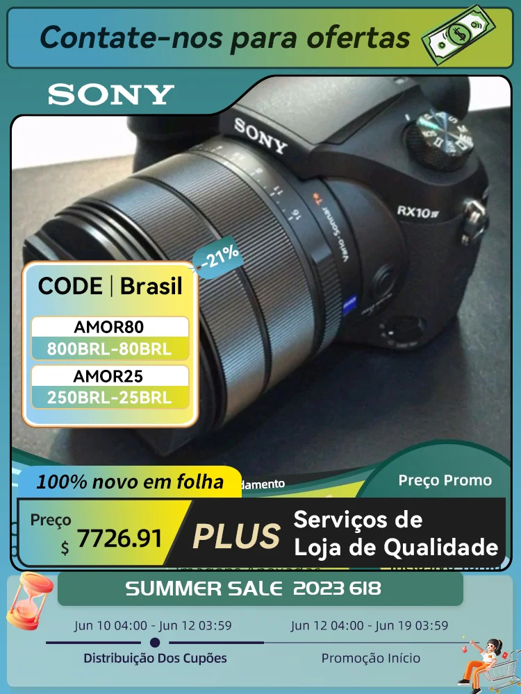 Sony DSC RX10M4 hd 1080 p 디지털 카메라 렌즈 WIFI/NFC/Sony DSC RX10 M4 용 1 인치 ...