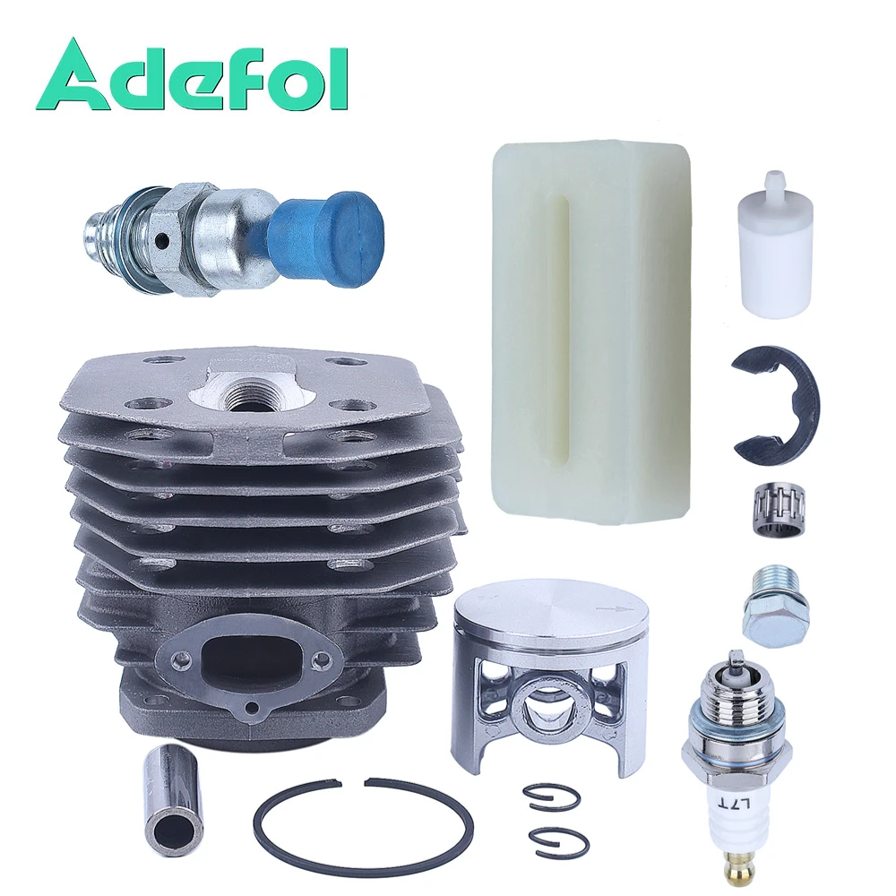 45mm Cylinder Piston Bearing Carb Kit For Husqvarna 154 254 154XP 254XP ...