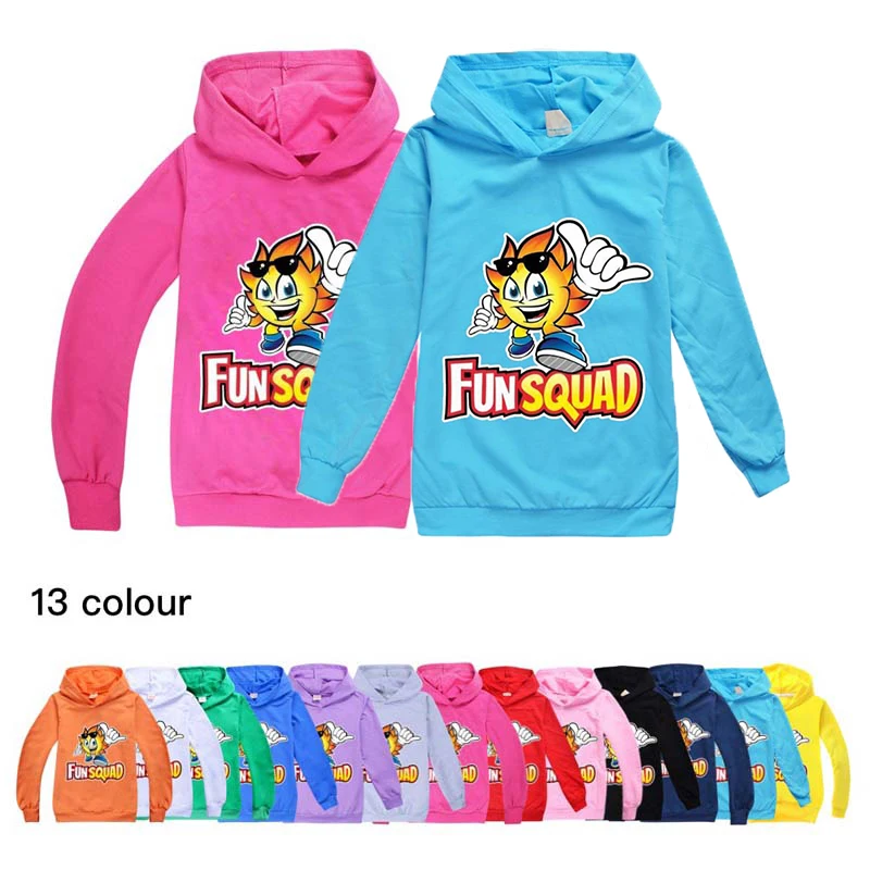 2022-New-Fun-Squad-Gaming-Sweatshirts-Children-Hoodie-T-shirt ...