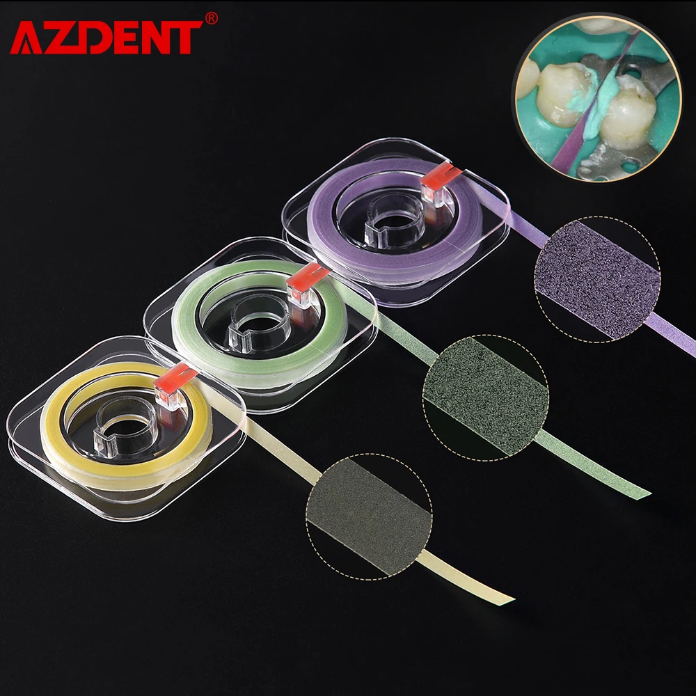 AZDENT-Dental-Polishing-Strip-Roll-6m-4mm-Resin-Teeth-Grinding-Sanding ...