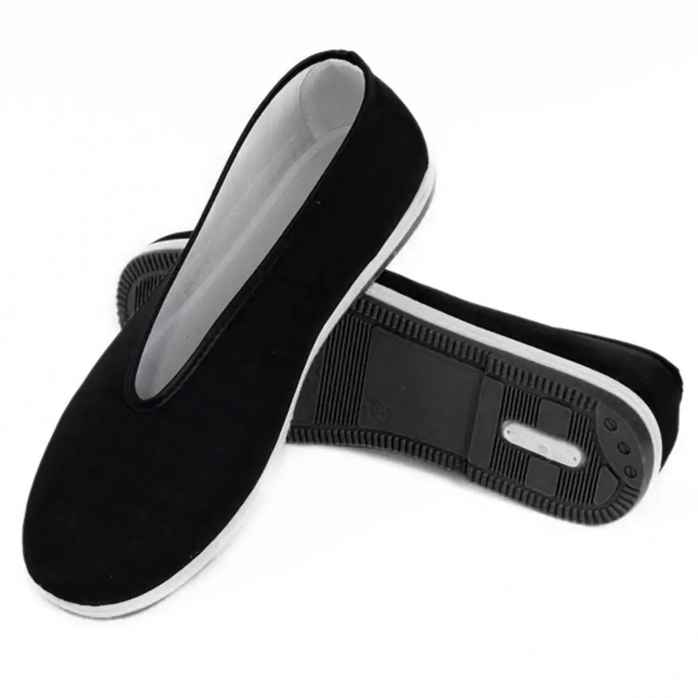 Men's Traditional Chinese Kung Fu Cotton Cloth Shoes Tai-chi Martial ...