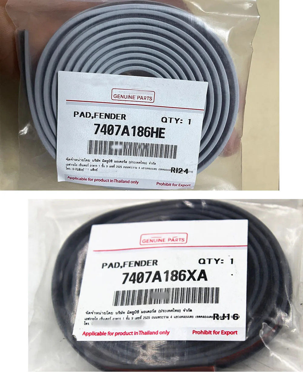 Genuine-Car-Wheel-Arches-Side-Fender-Flares-Rubber-Sealing-Strip-for ...