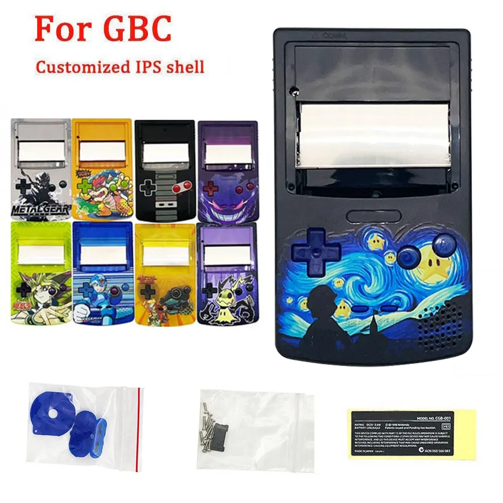 New-Custom-Pre-Lamination-High-Quality-IPS-Shell-Sets-For-GameBoy-Color ...