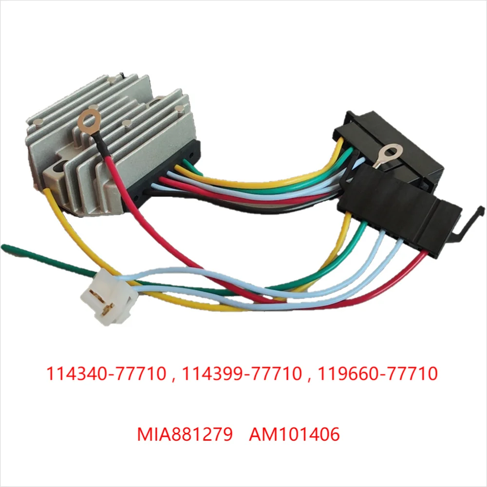 Rectifier Regulator For YANMAR L48N, L100N Engines 114340 77710 114399 ...