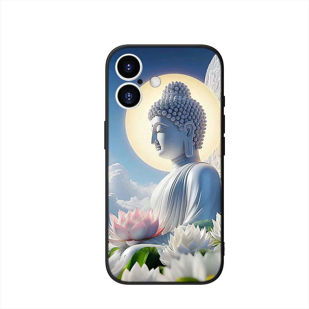 Serene Lord Buddha Design Phone Case for Moto E15 4G (2)