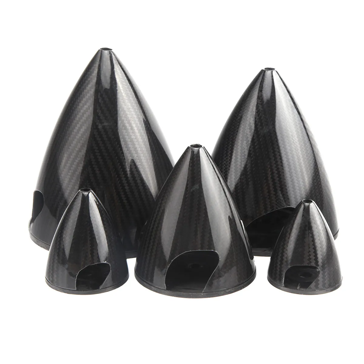 1pcs 3k Processing Rc 3 Blade Carbon Fiber Spinner 2.25"/2.50"/3.25" /3 ...