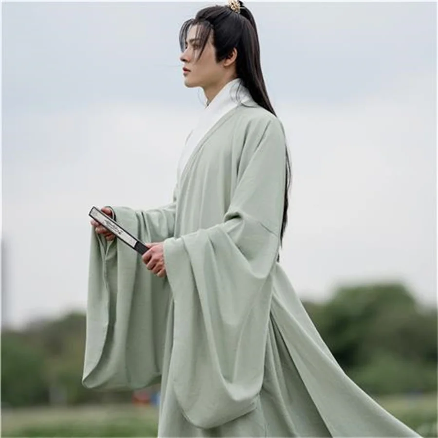 Chinese-Ming-Dynasty-Robe-National-Hanfu-Black-Gold-Ancient-China ...