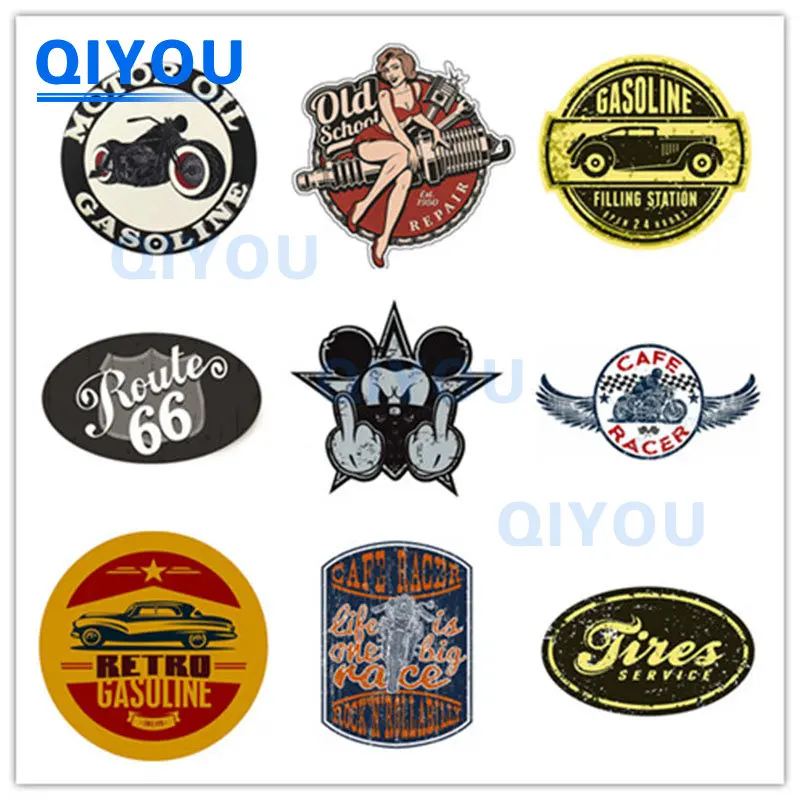 Old-School-Badge-Brand-Retro-Vintage-Sticker-Car-Stickers-for-Laptop ...