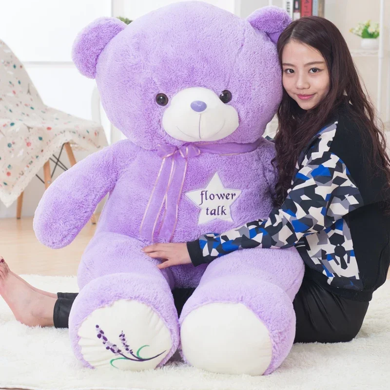 35cm-Cute-Purple-Bear-Plush-Toys-High-Quality-Stuffed-Lovely-Animals ...