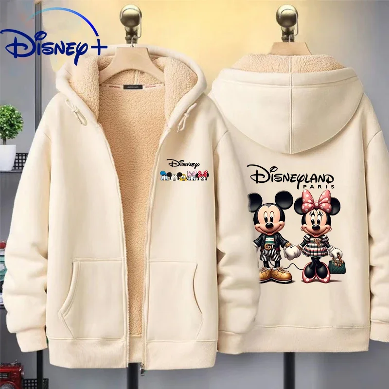 Sudadera-con-capucha-y-cremallera-de-Mickey-Mouse-para-mujer-chaqueta ...