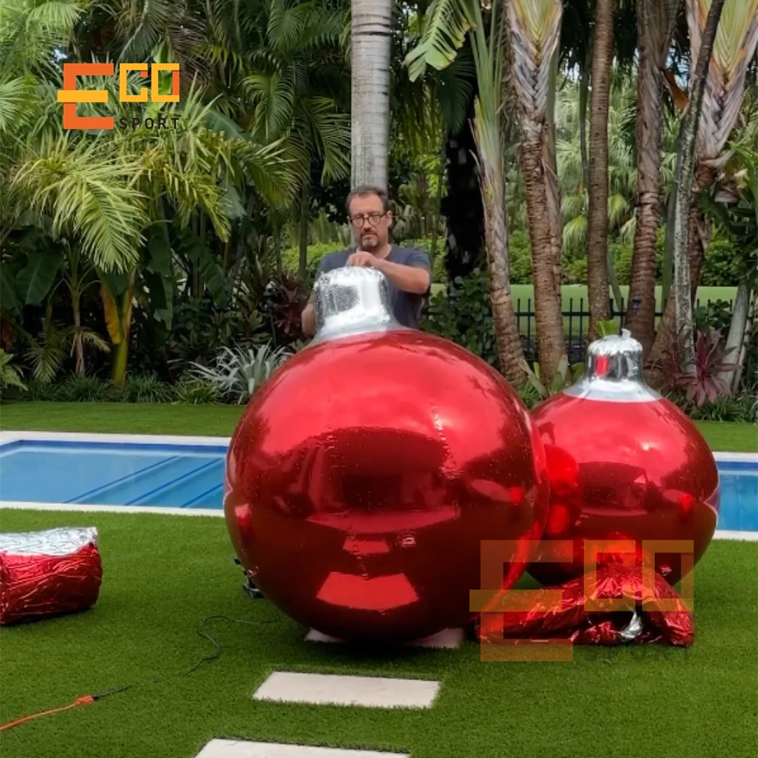 Shiny Red Balls Field