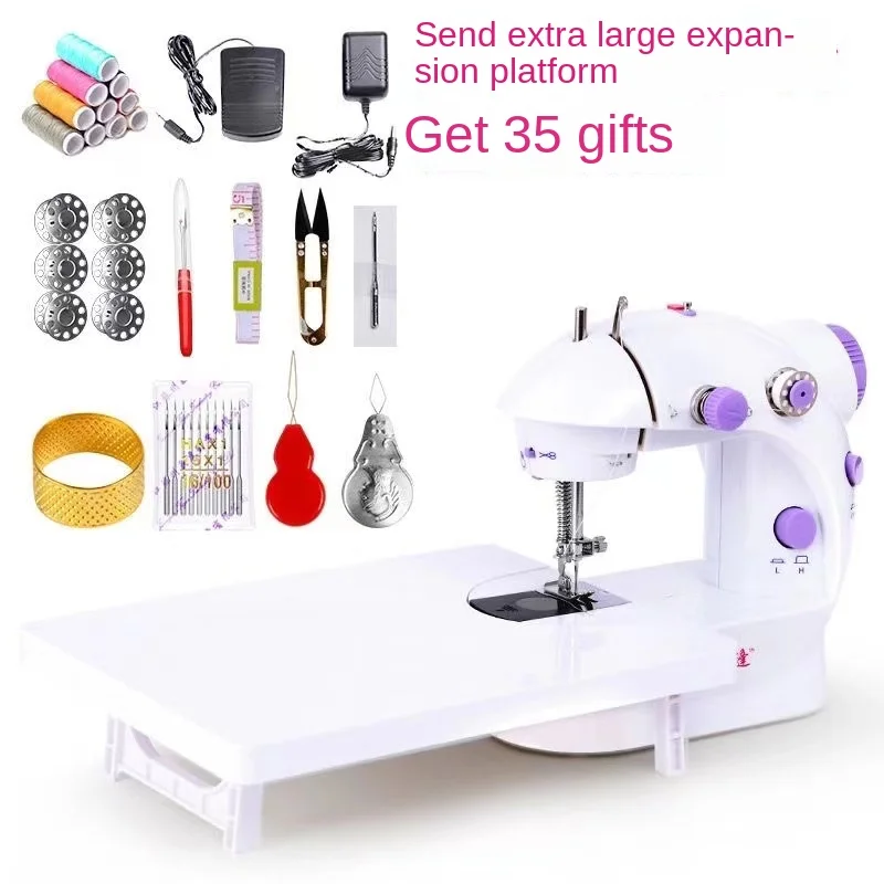 Portable-Electric-Sewing-Machines-for-Beginners-Mini-Sewing-Toys-for ...