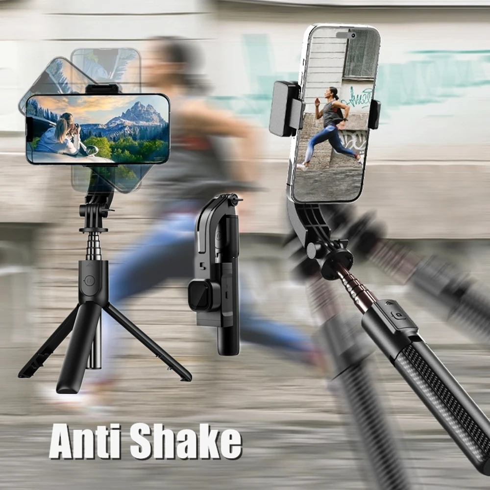 Anti-Shake-1-Axis-Phone-Holder-Stand-Smartphone-Gimbal-Stabilizer-360 ...