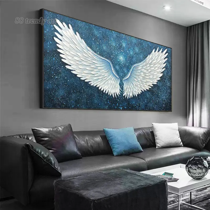 Abstract Angel Wing Paintings