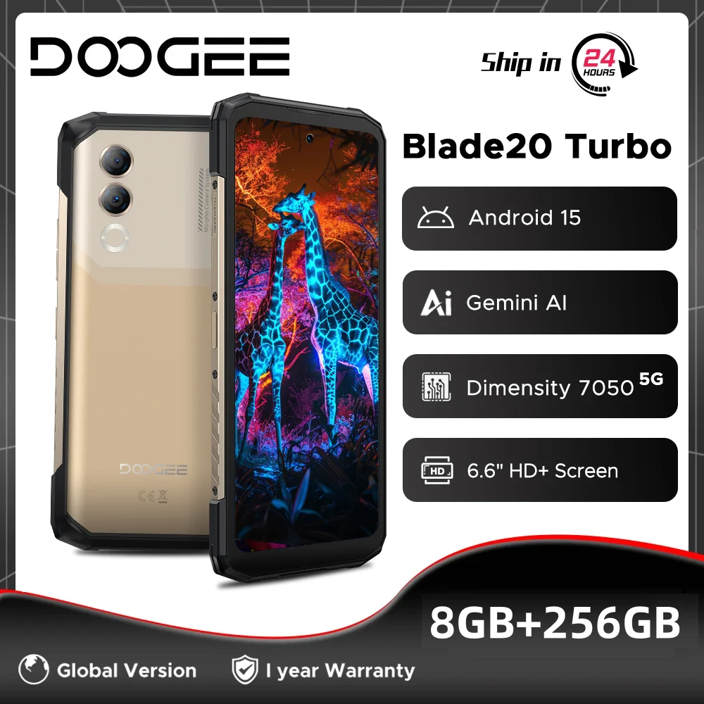 Doogee Logo on the Blade20 Turbo: Why This Rugged Phone Is My New Daily ...