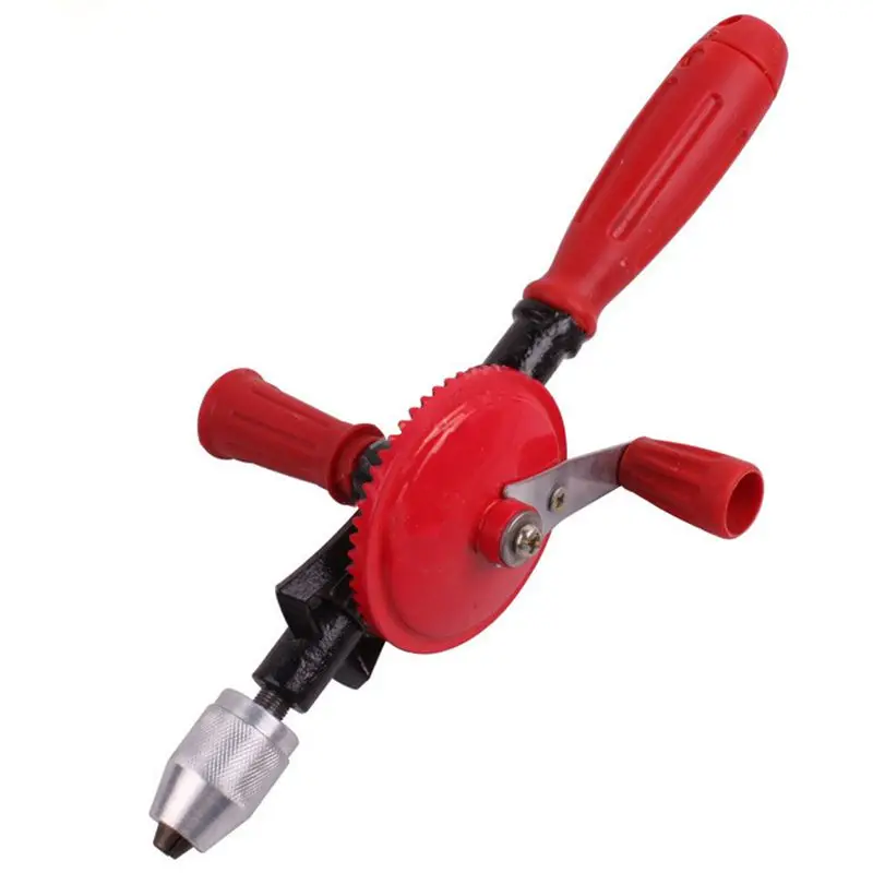 Hand-Drill-1-4-inch-Capacity-Manual-Mini-Cast-Iron-Hand-Drill-With ...
