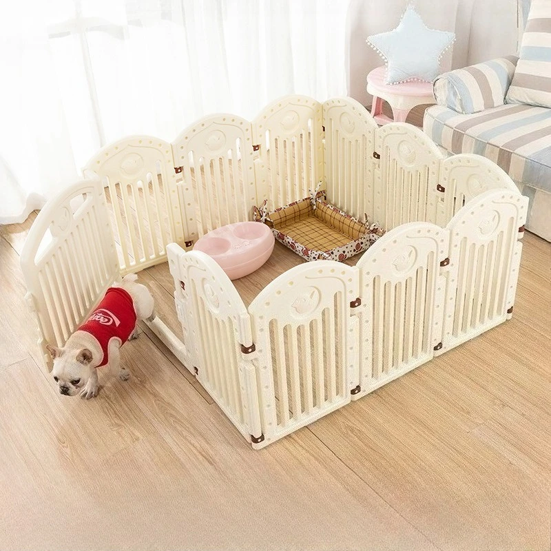 Teddy Dog Cage Medium Small Dog Pet Supplies Fence Isolation Pet Fence ...