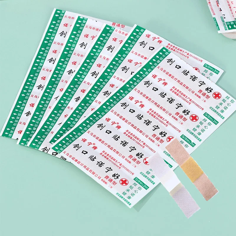 50pcs Waterproof First Aid Woundplast Breathable Medical Adhesive ...