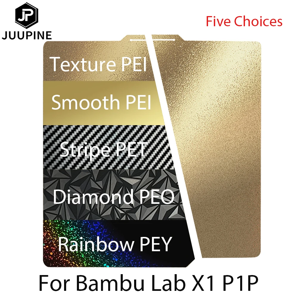 For-Bambu-Lab-P1P-Build-Plate-X1-X1C-Pei-Texture-257x257-PEY-Peo-Sheet ...