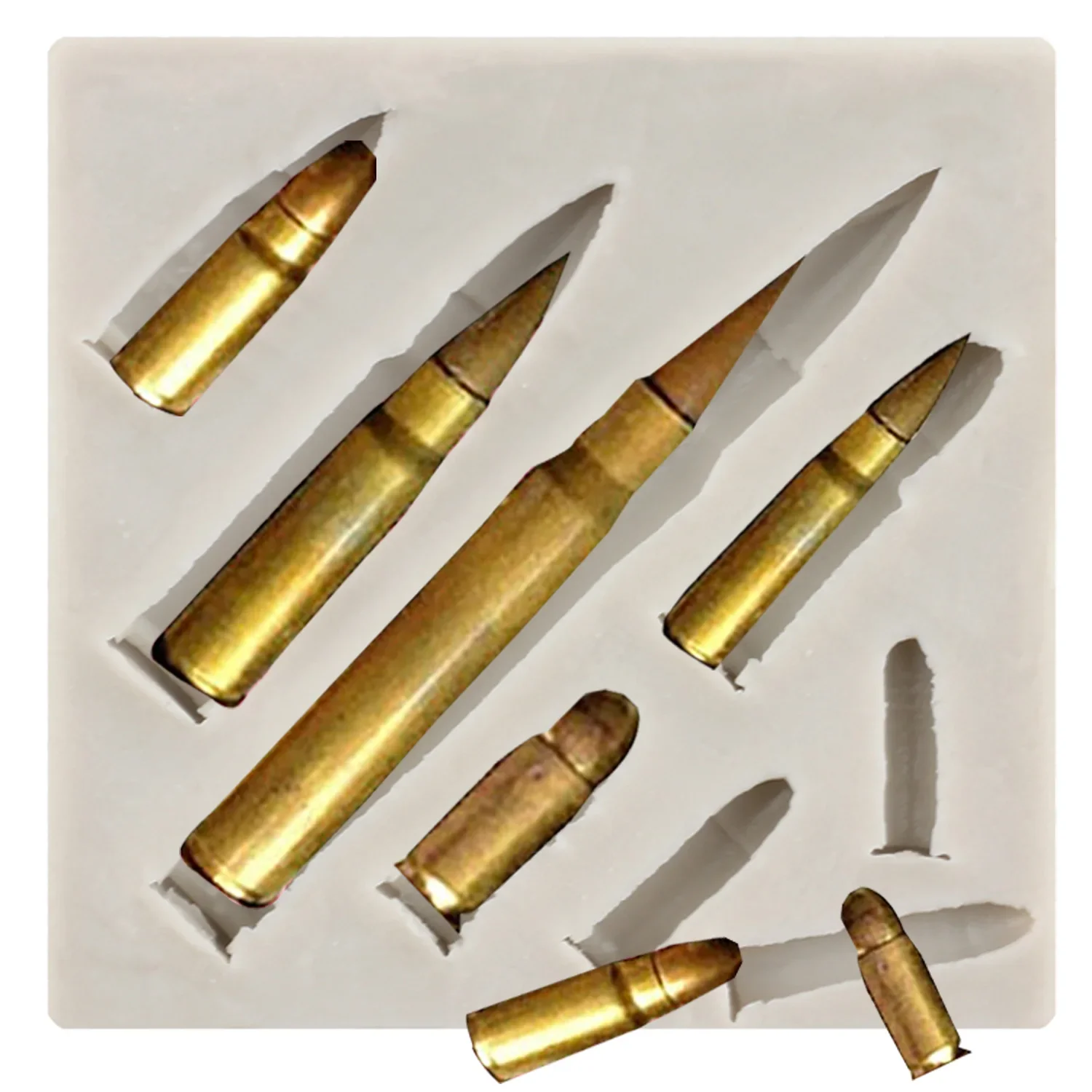 Bullet-Silicone-Mold-Cupcake-Topper-DIY-Party-Fondant-Cake-Decorating ...