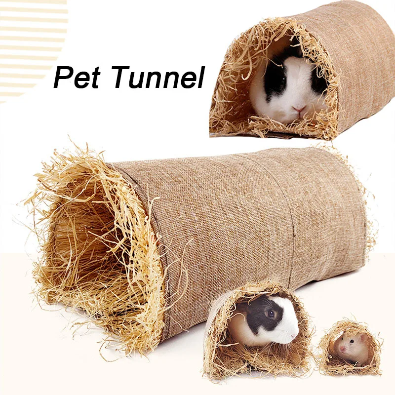 Hamster Tube UNIFAMLIY 2Pcs Green Guinea Pig Tunnel, Plastic Rat Tunnel ...