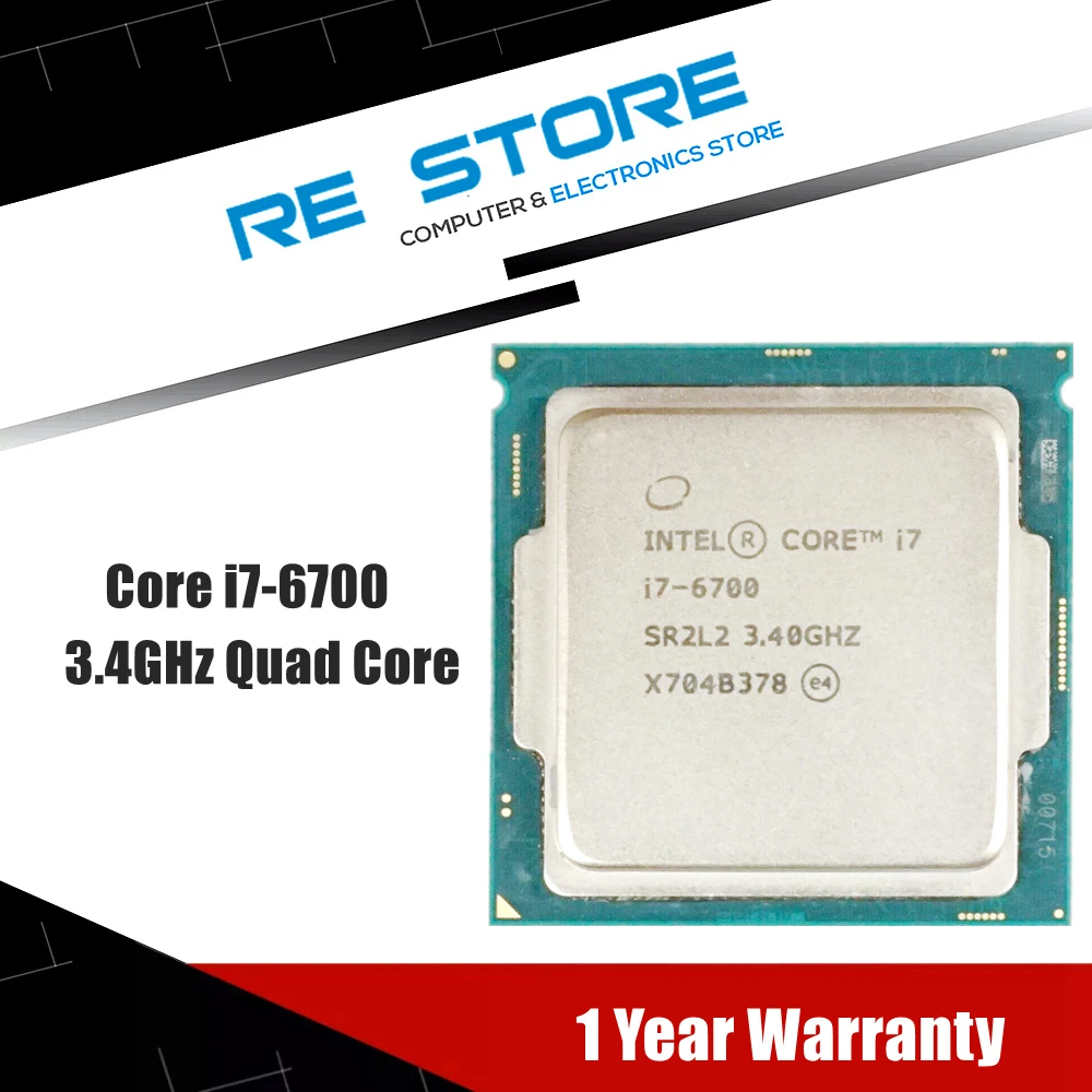 Intel Core I7-6700 I7 6700 Lga 1151 8mb Cache 3.4ghz Quad Core 65w Processor Cpu - Cpus - AliExpress