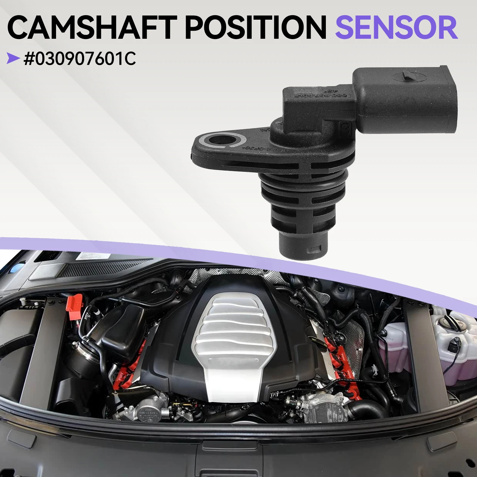 Camshaft Position Sensor For Audi A1 A2 A3 A8 Q7 TT VW Beetle Golf Seat ...