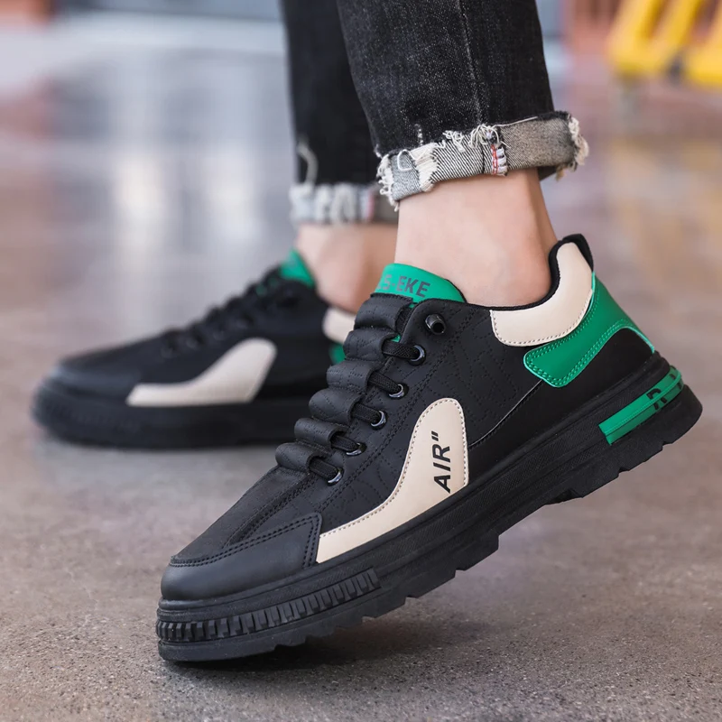 Thick-Sole-Versatile-Clunky-Sneaker-For-Men-2024-New-Trend-Mesh-Lace-Up ...