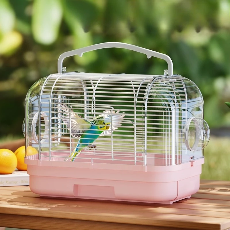 Portable Parrot Outside Cage Outdoor Bird Cage Special Bird Bag Easy ...