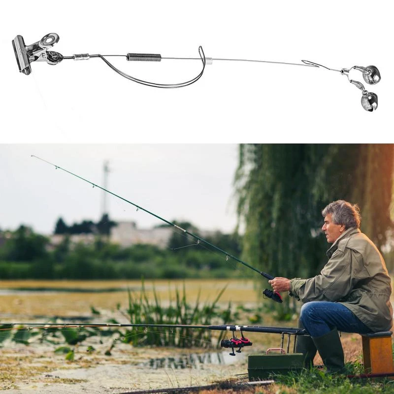 New Fishing Bell Steel Chain Stainless Aluminum Set Swinger Carp ...