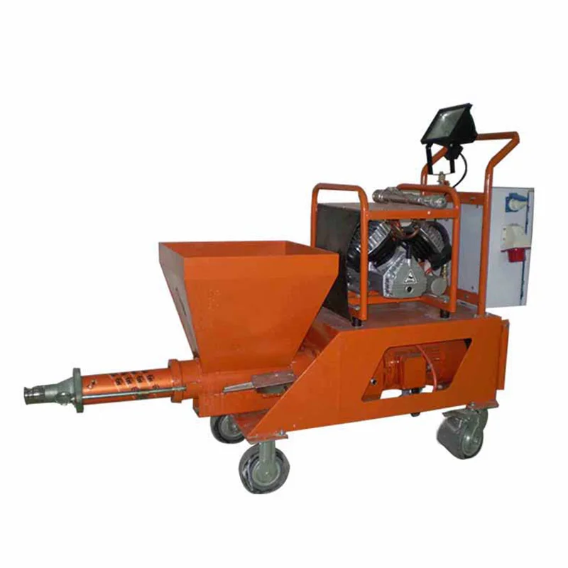 China-New-Plastering-Mortar-Spraying-Machine-Price-with-Concrete-Mixer ...